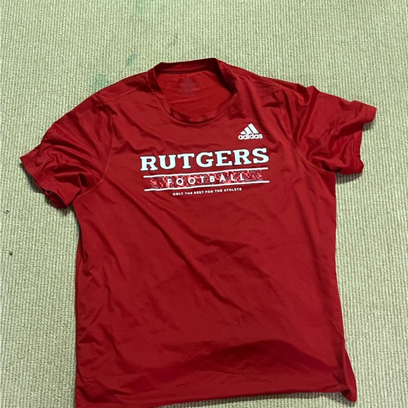 adidas | Shirts | Rutgers Football Shirt | Poshmark